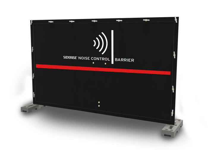 NRB Noise Reduction Barrier for Mobile Fencing | Siderise